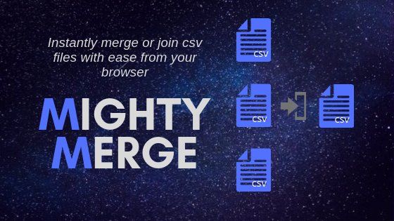 Merge CSV Files Instantly